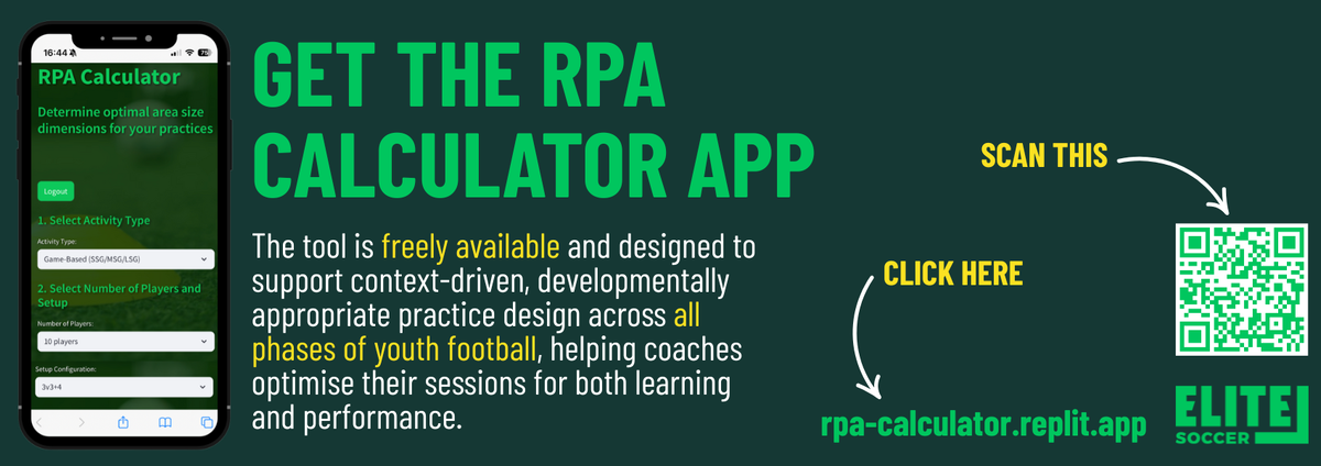 Elite Soccer - Player and Coach Development - The RPA Calculator: A new ...